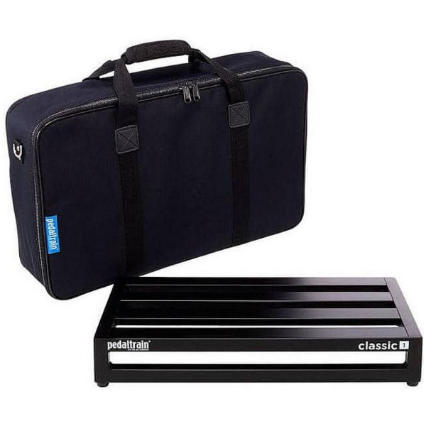 Pedaltrain Classic 1 Pedalboard de aluminio con funda - Compas Uno