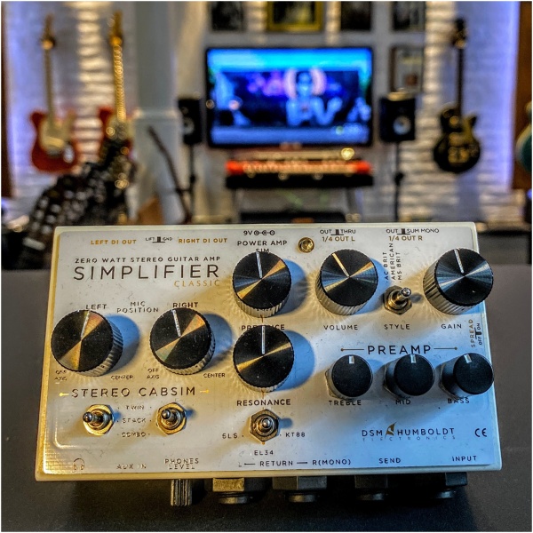 Pedal Dsm Humboldt Simplifier Classic Preamp Guitarra - Compas Uno